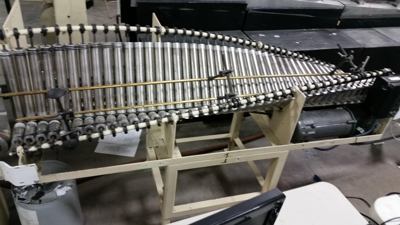 Lot #68: Harris UB11 Perfect Binder, 36 Station Gathering System ...